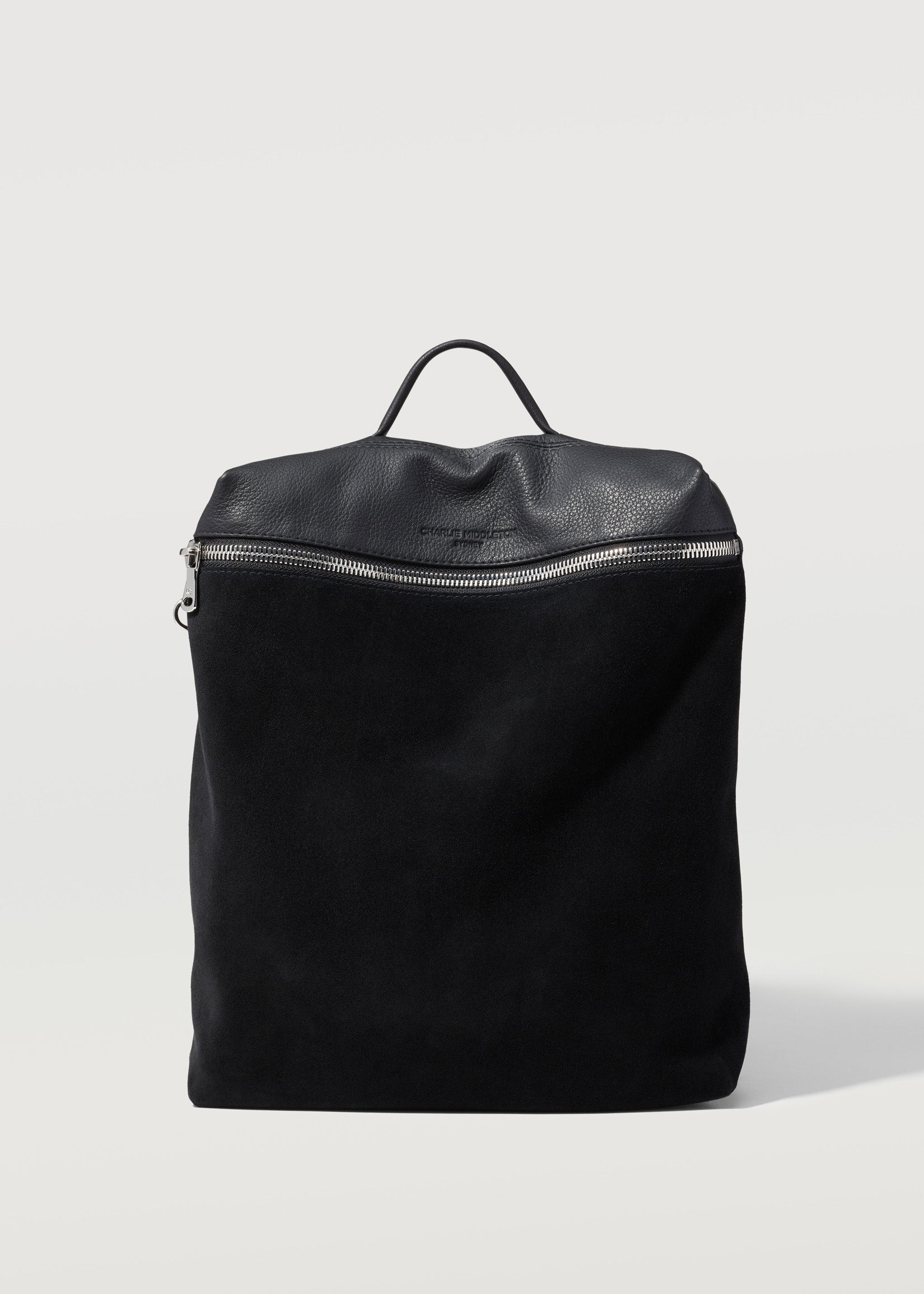 Black Two Tone Medium Backpack – Charlie Middleton
