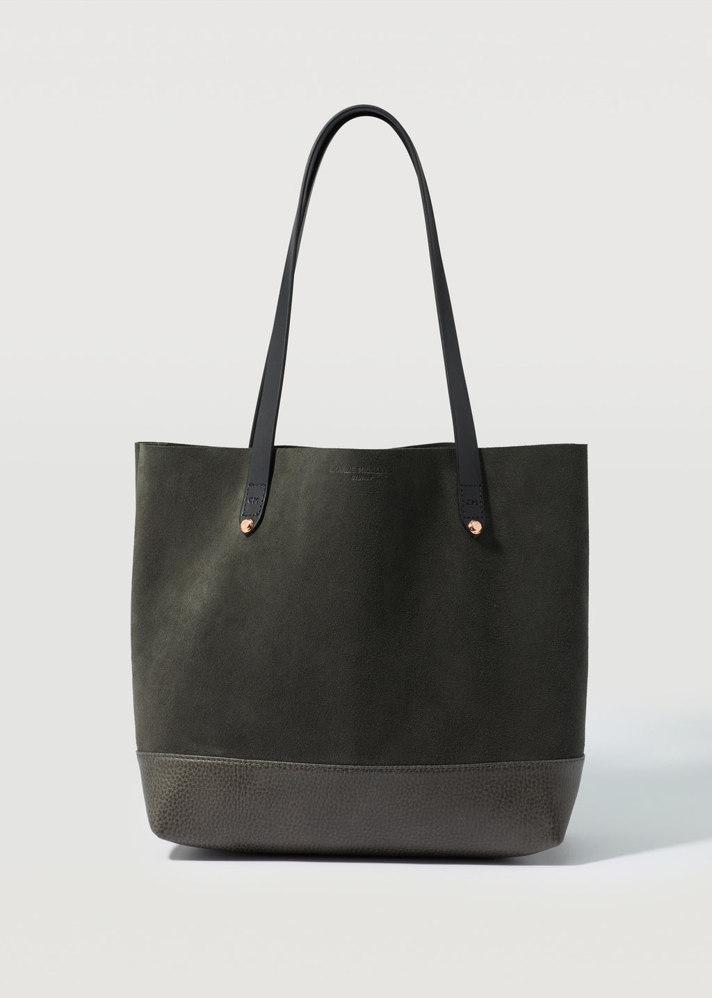 Slate Two Tone Mini Bespoke Tote – Charlie Middleton