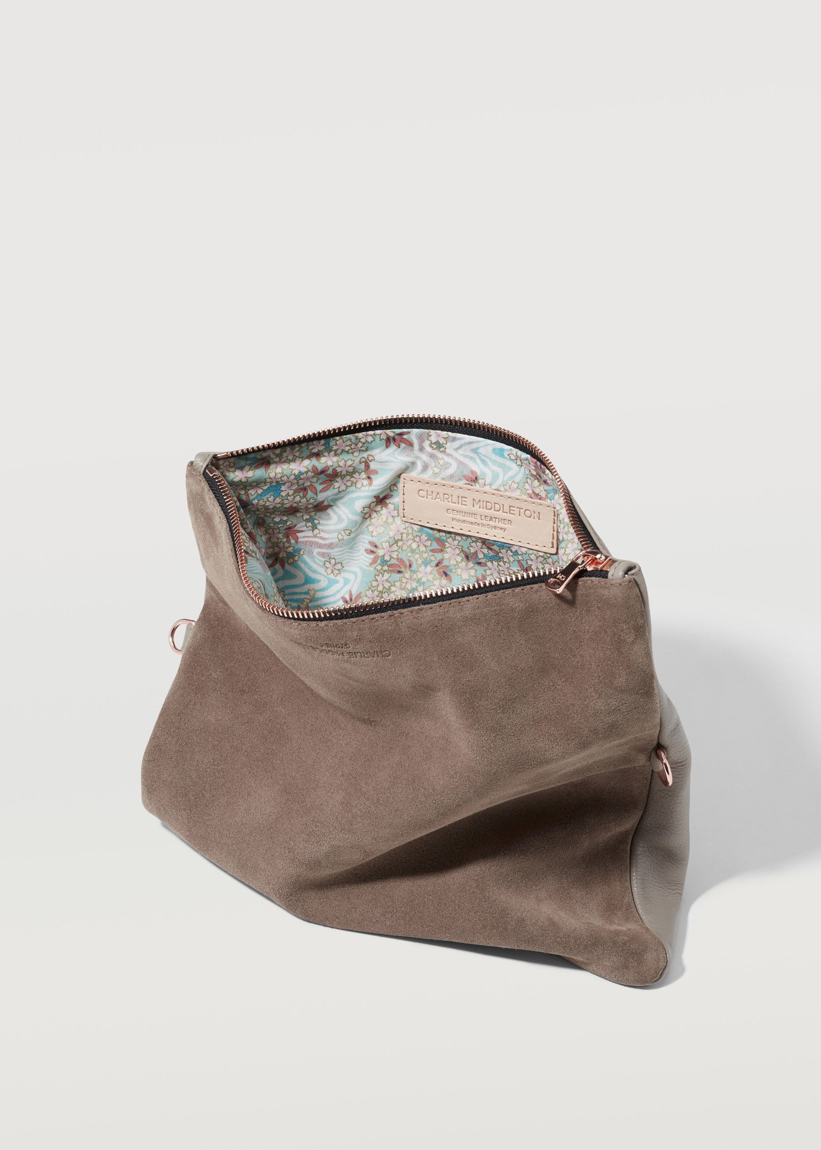 Taupe Two Tone Weekend Crossbody – Charlie Middleton